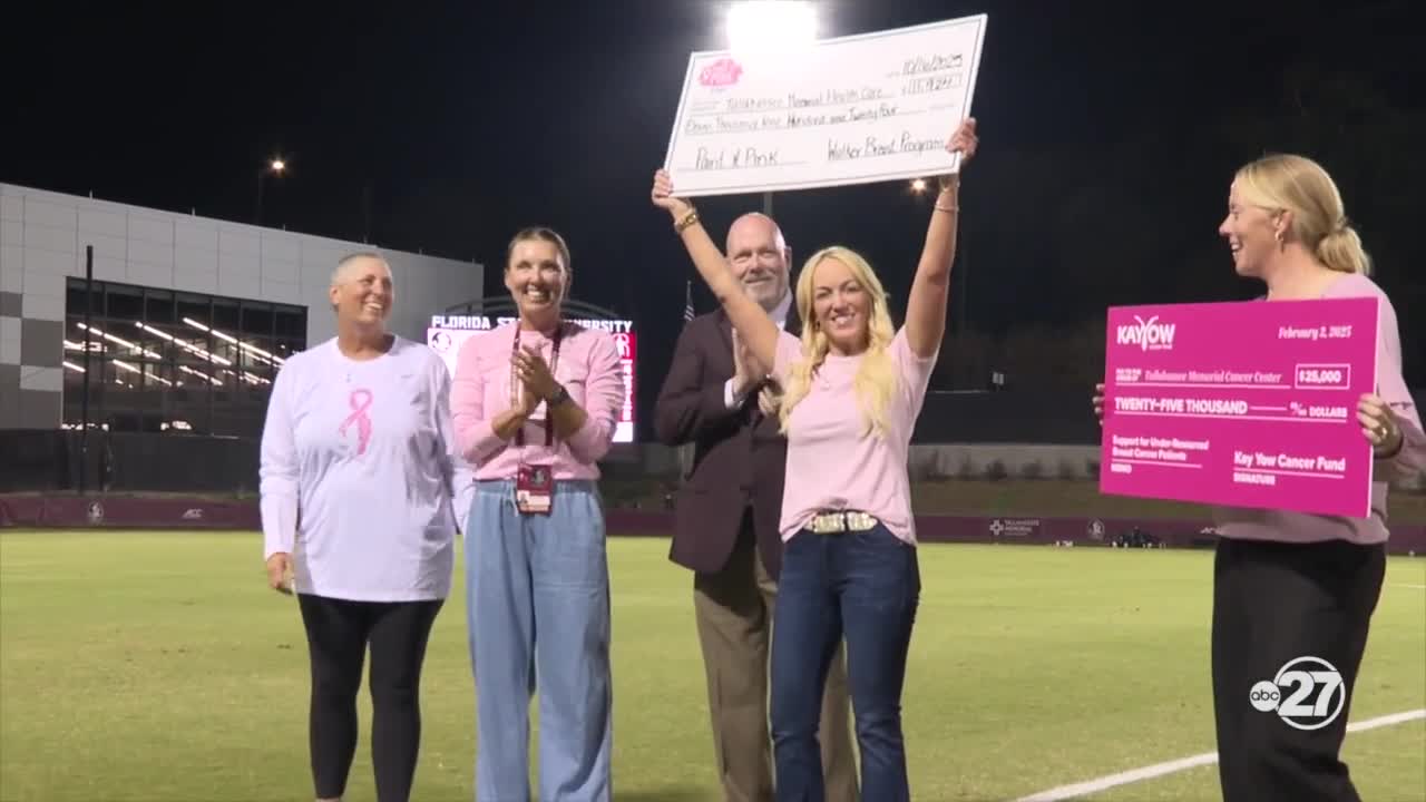 Painting It Pink: FSU Fights Breast Cancer On and Off the Field