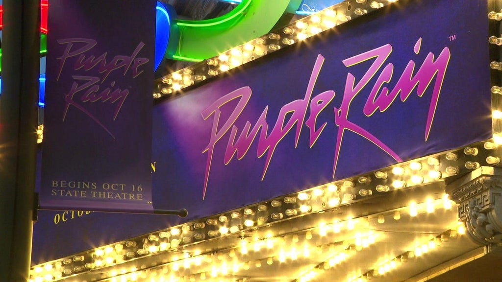 "Purple Rain" musical holds first preview performance in Minneapolis