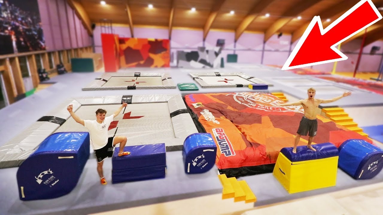 Tackling the World’s Largest Trampoline Park Obstacle Course