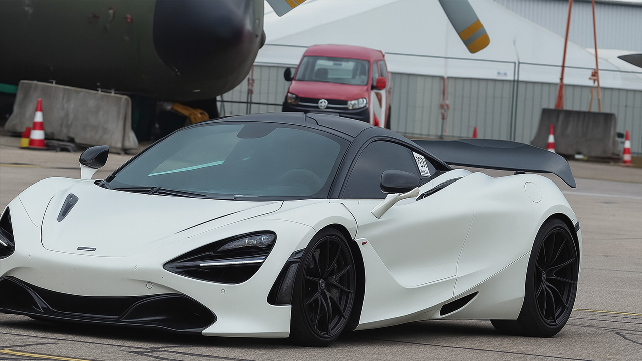 Novitec Mclaren 720S Horse Power Technics with Loud Revs and Drag Racing
