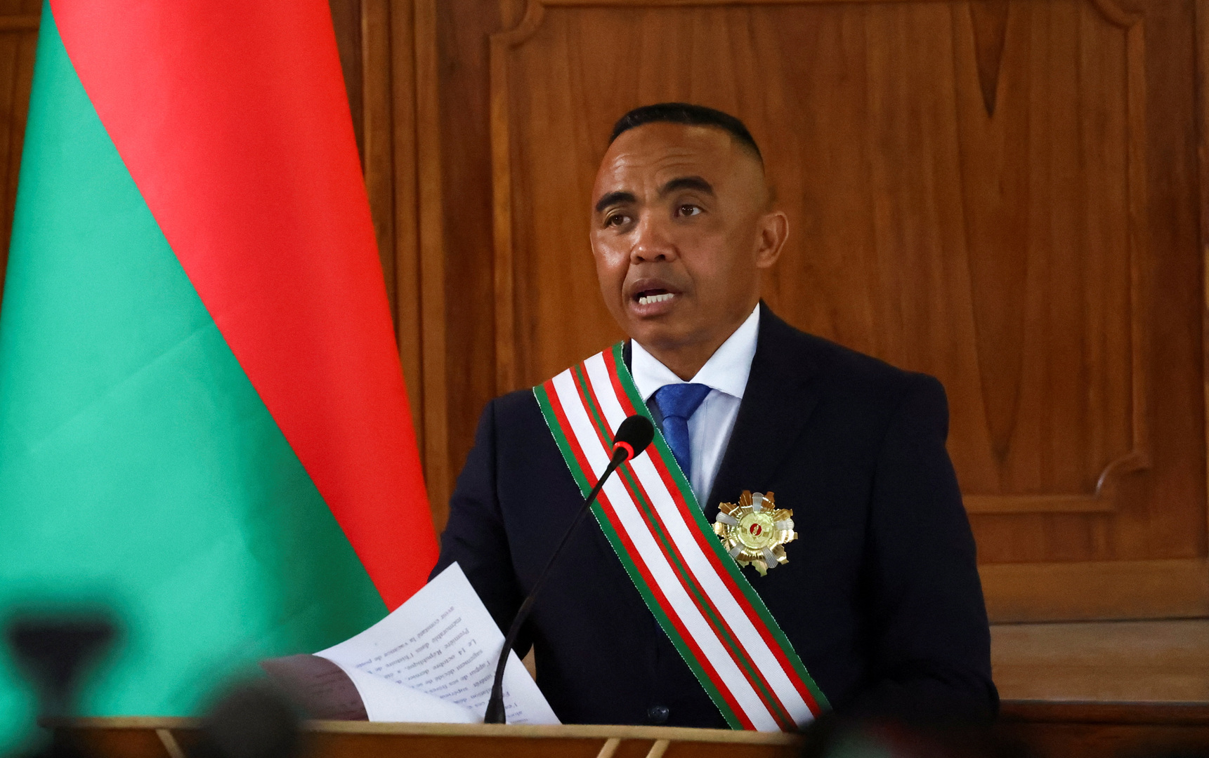 Military leader sworn in as Madagascar’s new president