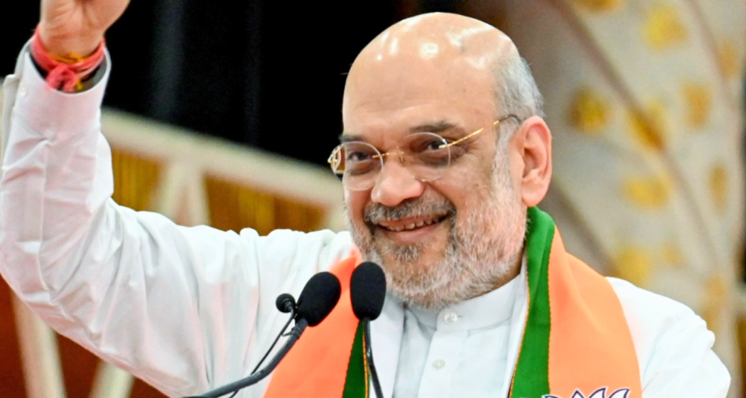 Shah hails Nitish for ending Jungle Raj, launches NDA's Bihar campaign