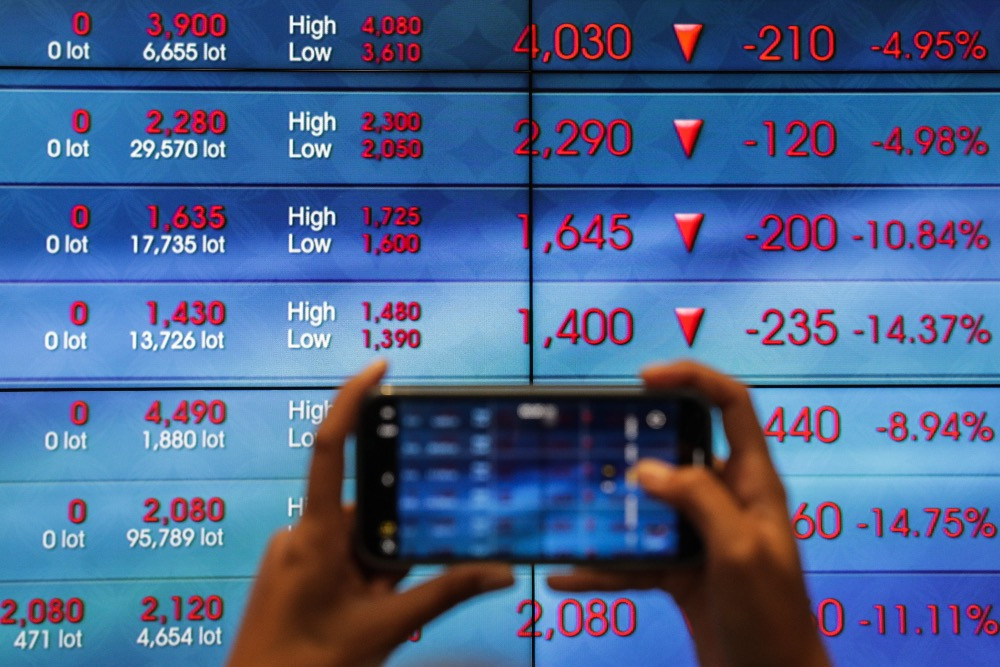 IHSG Ambles 2,57% ke 7.915, Saham Grup Lippo hingga Haji Isam Masuk Top ...