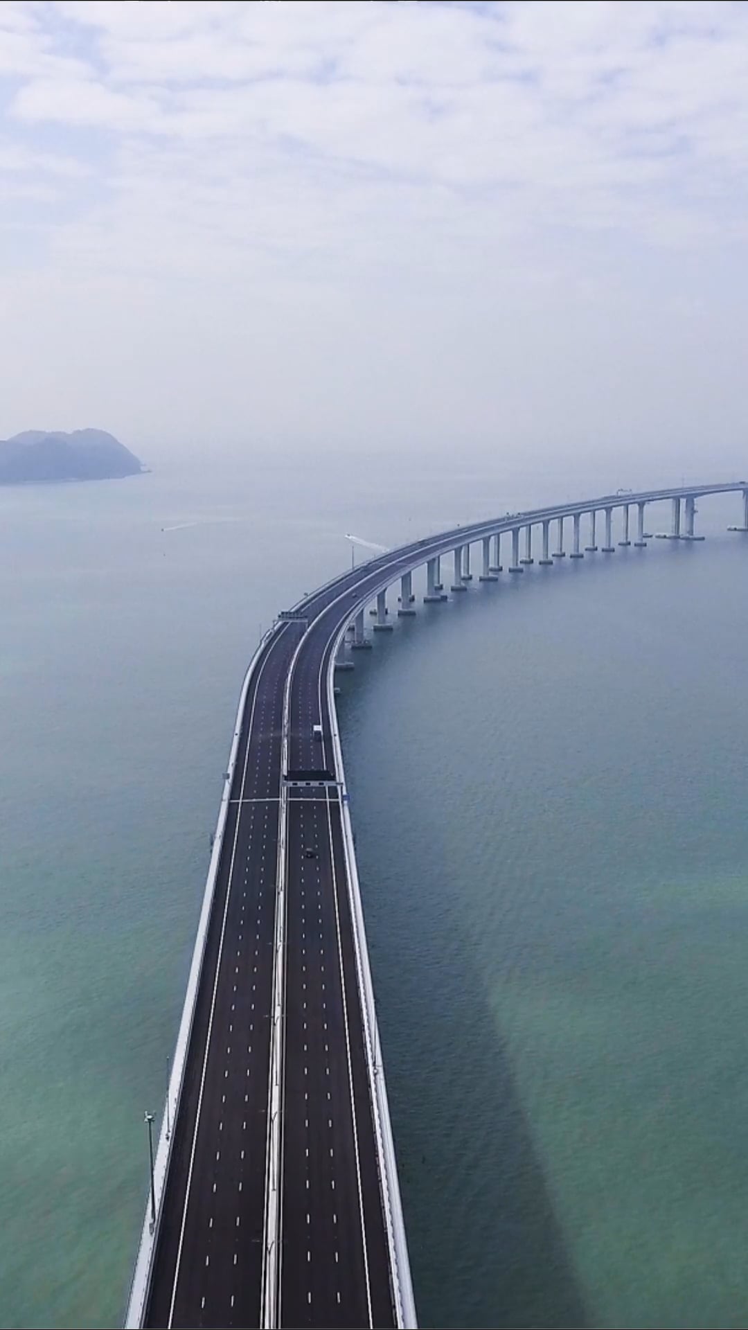 The Hong Kong-Zhuhai-Macau Bridge: Drone Reveals Engineering Wonder.