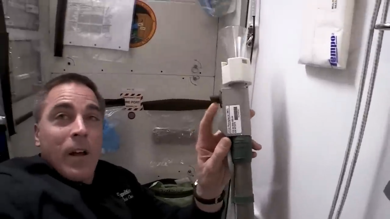 How Astronauts Go to the Bathroom While Floating in Orbit