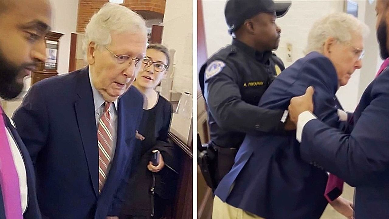 83-year-old US Senator Mitch McConnell falls in the Capitol – some call ...
