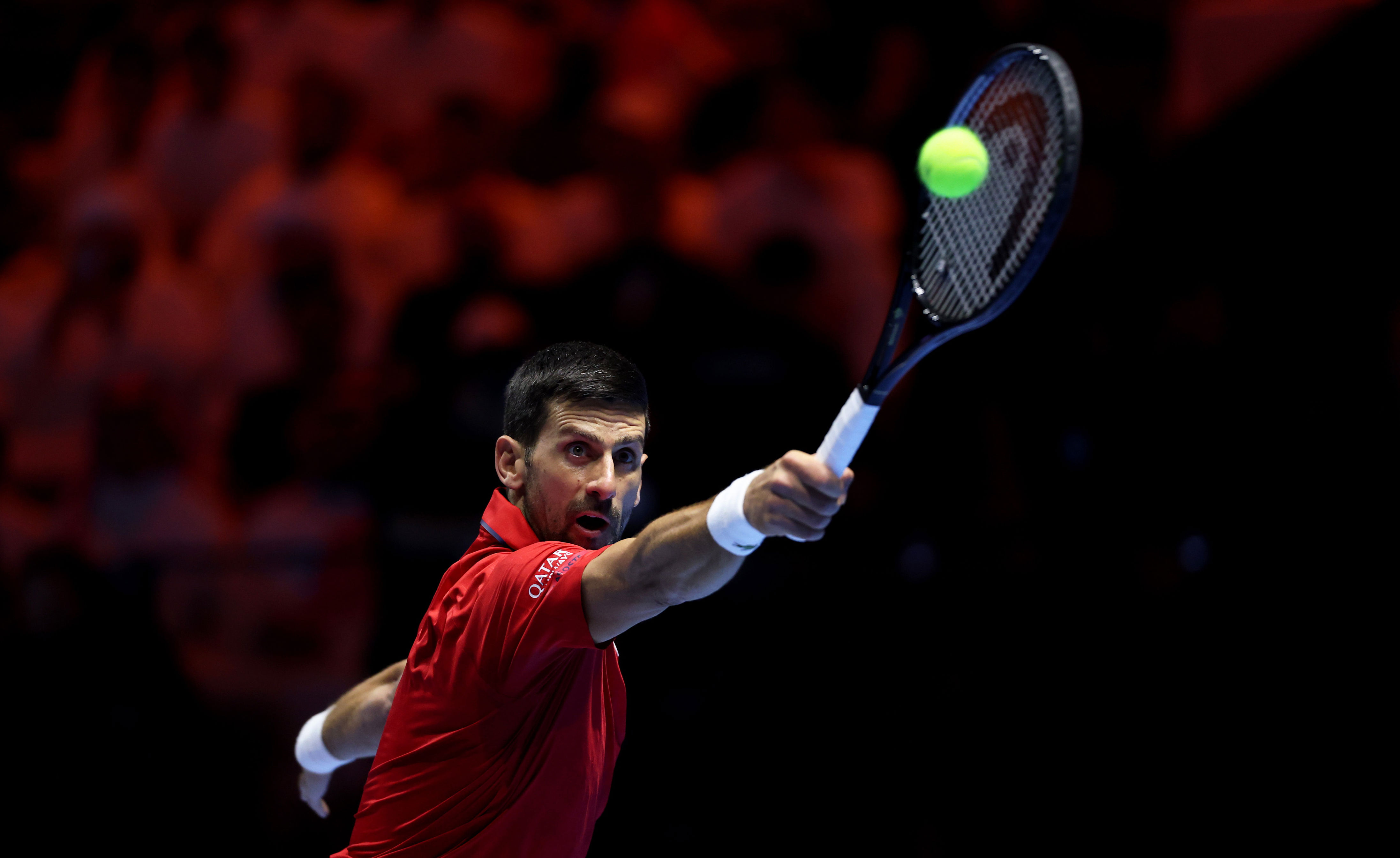 Six Kings Slam live: Djokovic thrashed by ruthless Sinner as Alcaraz ...