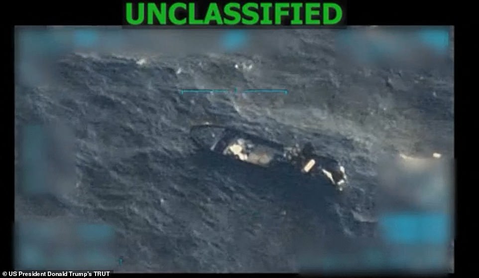 US carries out boat strike in Caribbean and three crew members survive