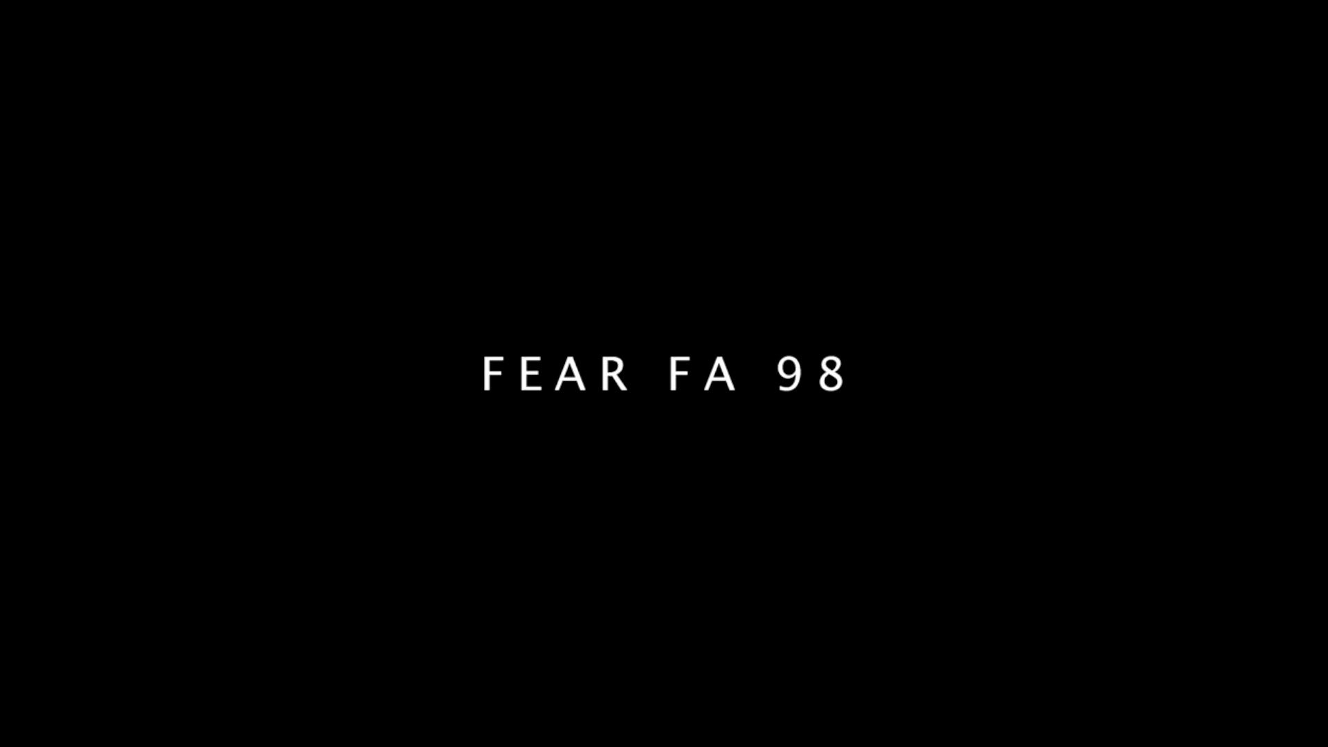 Fear FA 98 Official Game Trailer
