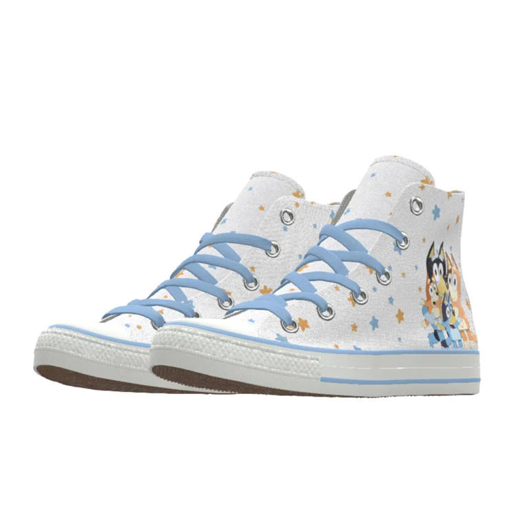 Der coolste Fan-Move 2025: Eigenen Bluey‑Sneaker designen
