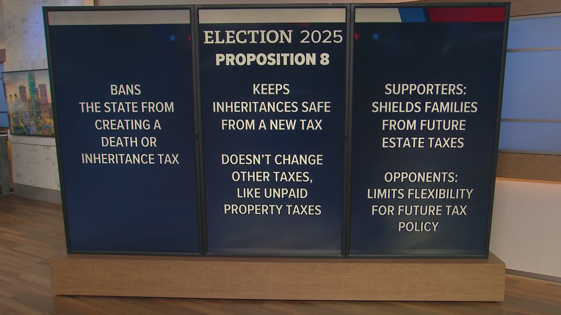 Texas Proposition 8: Bans inheritance, death taxes in the state