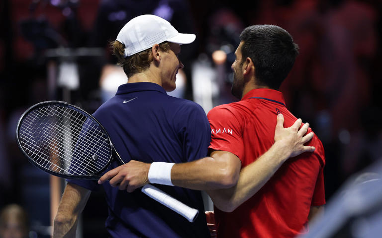 Six Kings Slam live: Djokovic thrashed by ruthless Sinner as Alcaraz ...