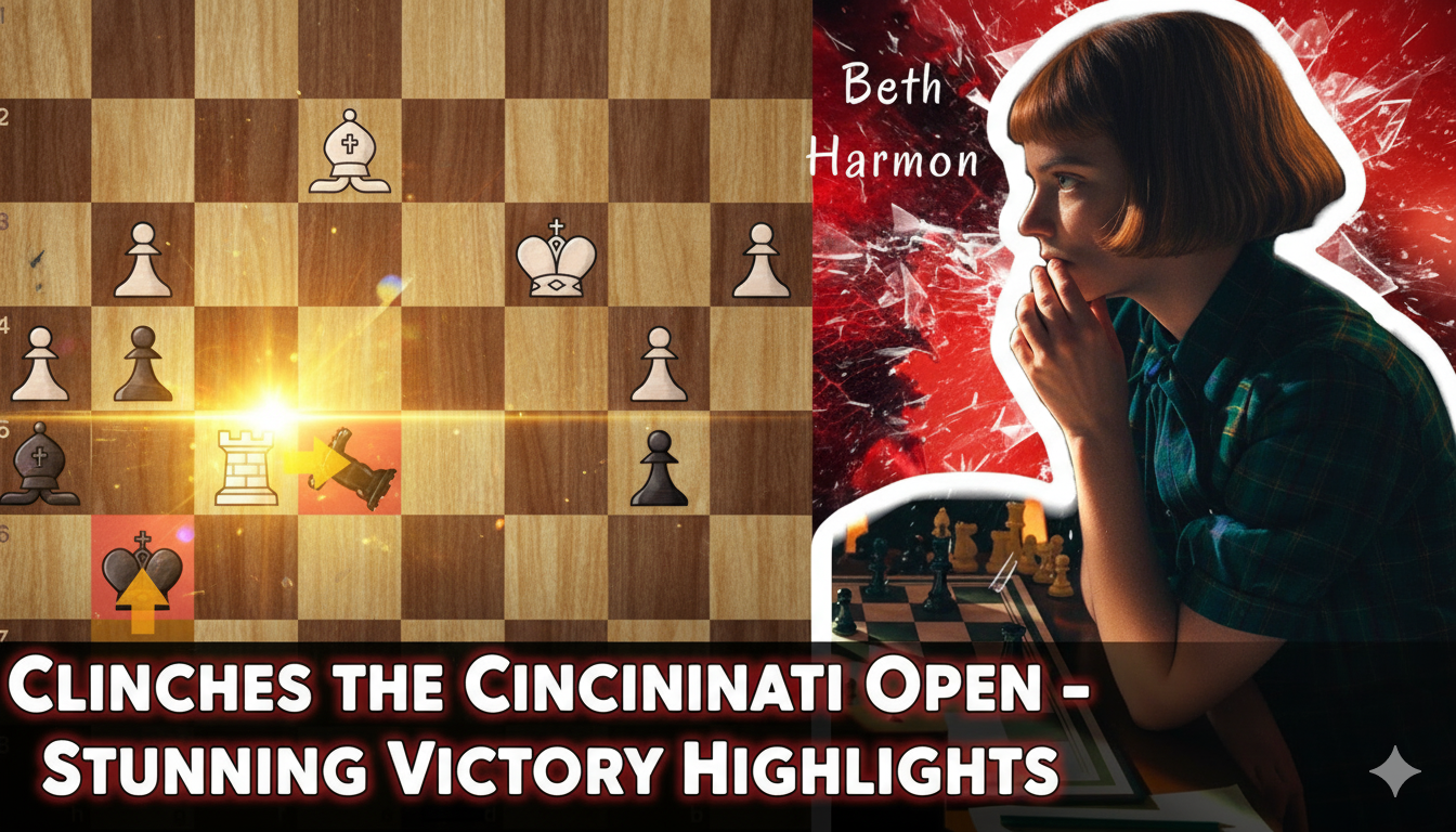 Beth Harmon Clinches the Cincinnati Open – Stunning Victory Highlights