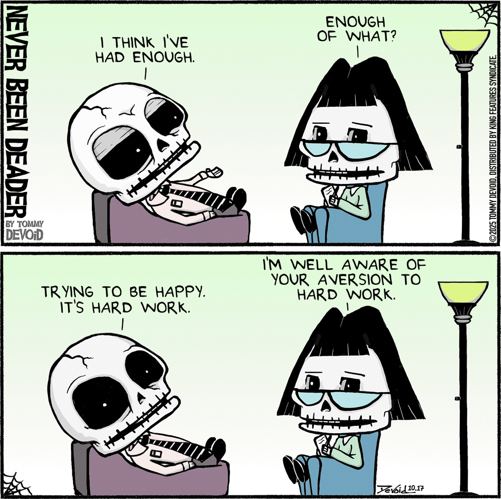 Never Been Deader by Tommy Devoid