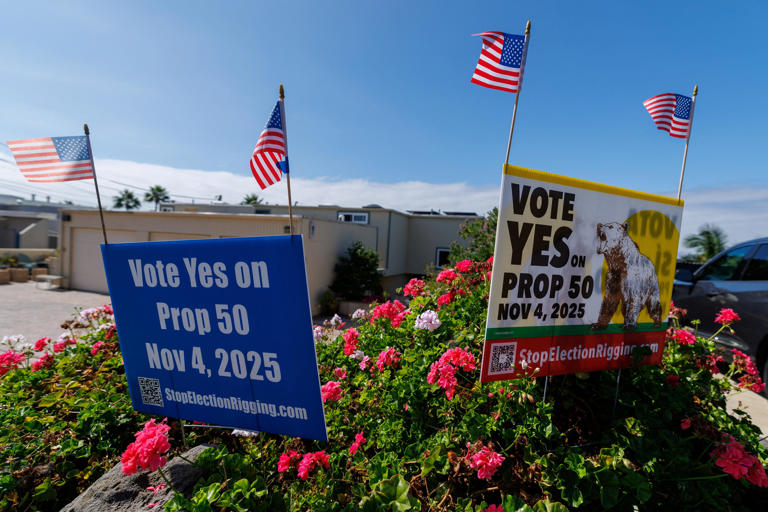 California redistricting fight has voters pushing back - against Trump ...