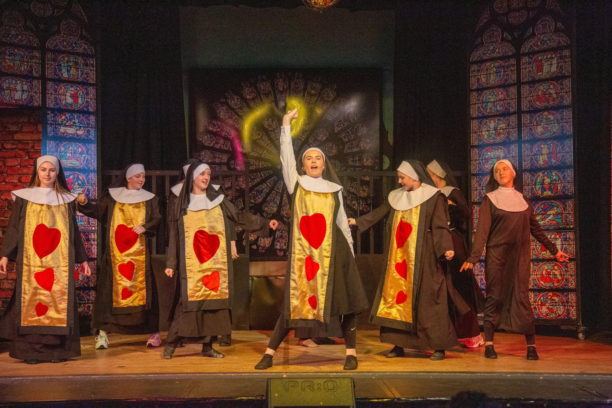 St Edmund Arrowsmith School shines in uplifting Sister Act Jr production