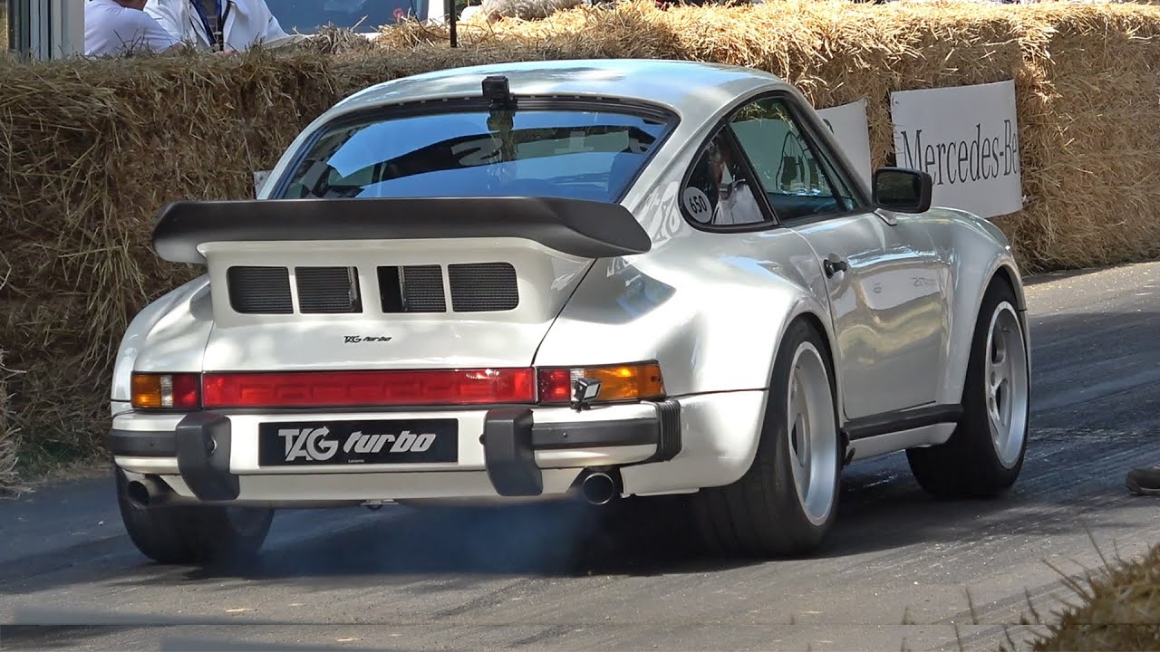 Porsche 930 TAG Turbo Lanzante con motore F1