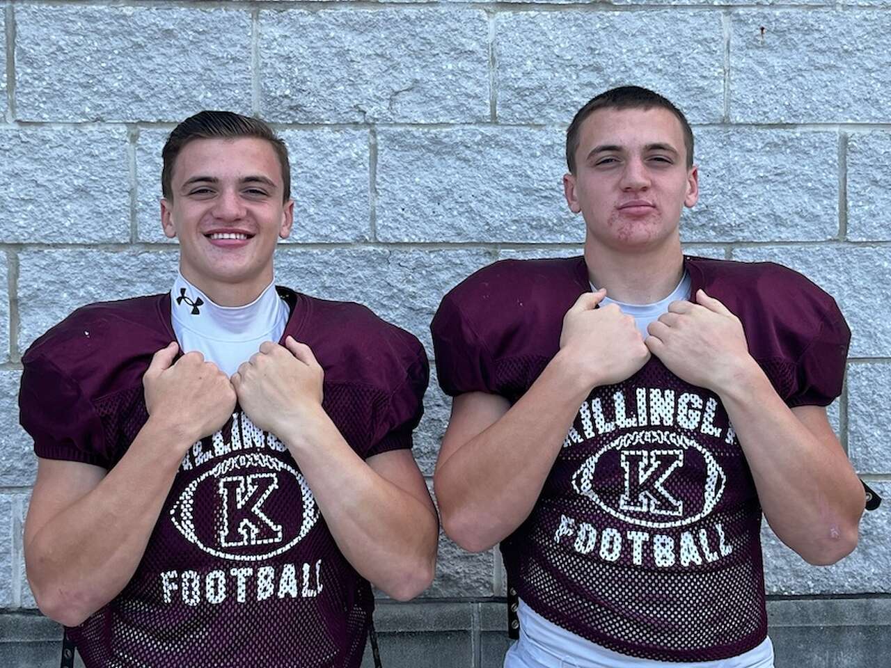 Killingly's Allard twins Hayden and Hunter do their talking on football ...