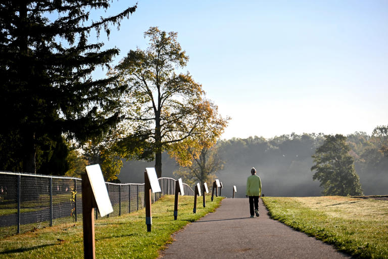 A Walk in the Park: Simmons Memorial Park near Webberville has paved ...