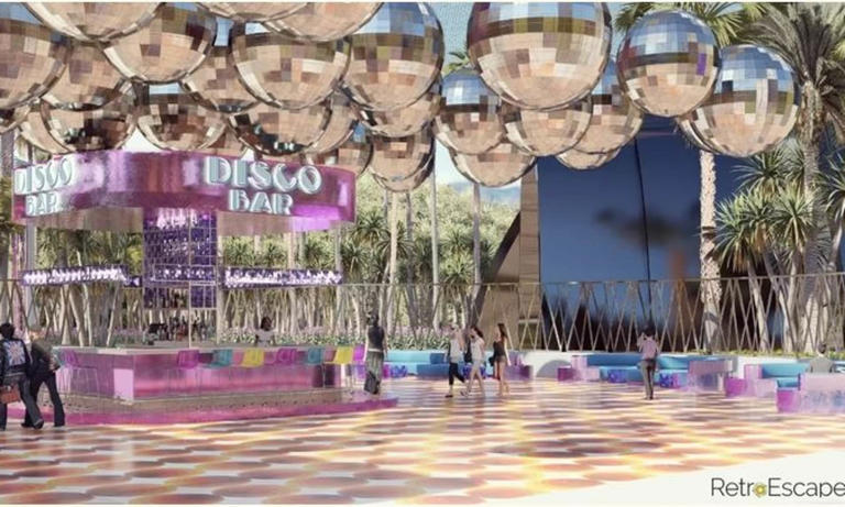 The world's first retro theme park to open - where guests will be ...