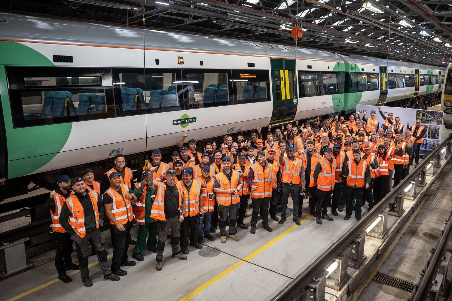 £100m reliability and onboard upgrade on South East’s biggest train ...