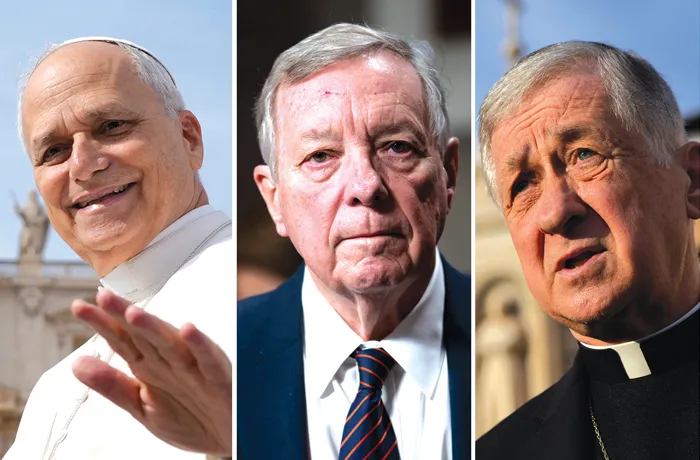Durbin’s reward: An American pope and the Democrats’ leftward drift on ...