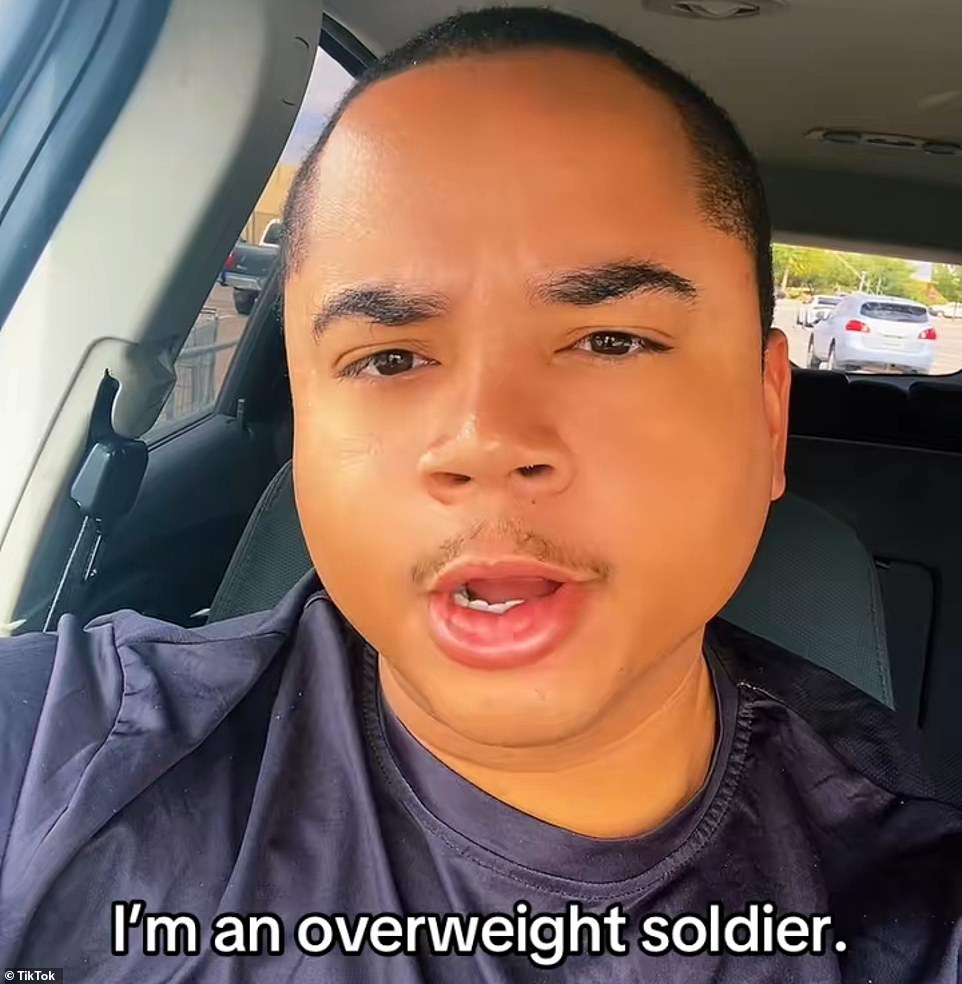 Overweight soldier defiantly challenges Pete Hegseth