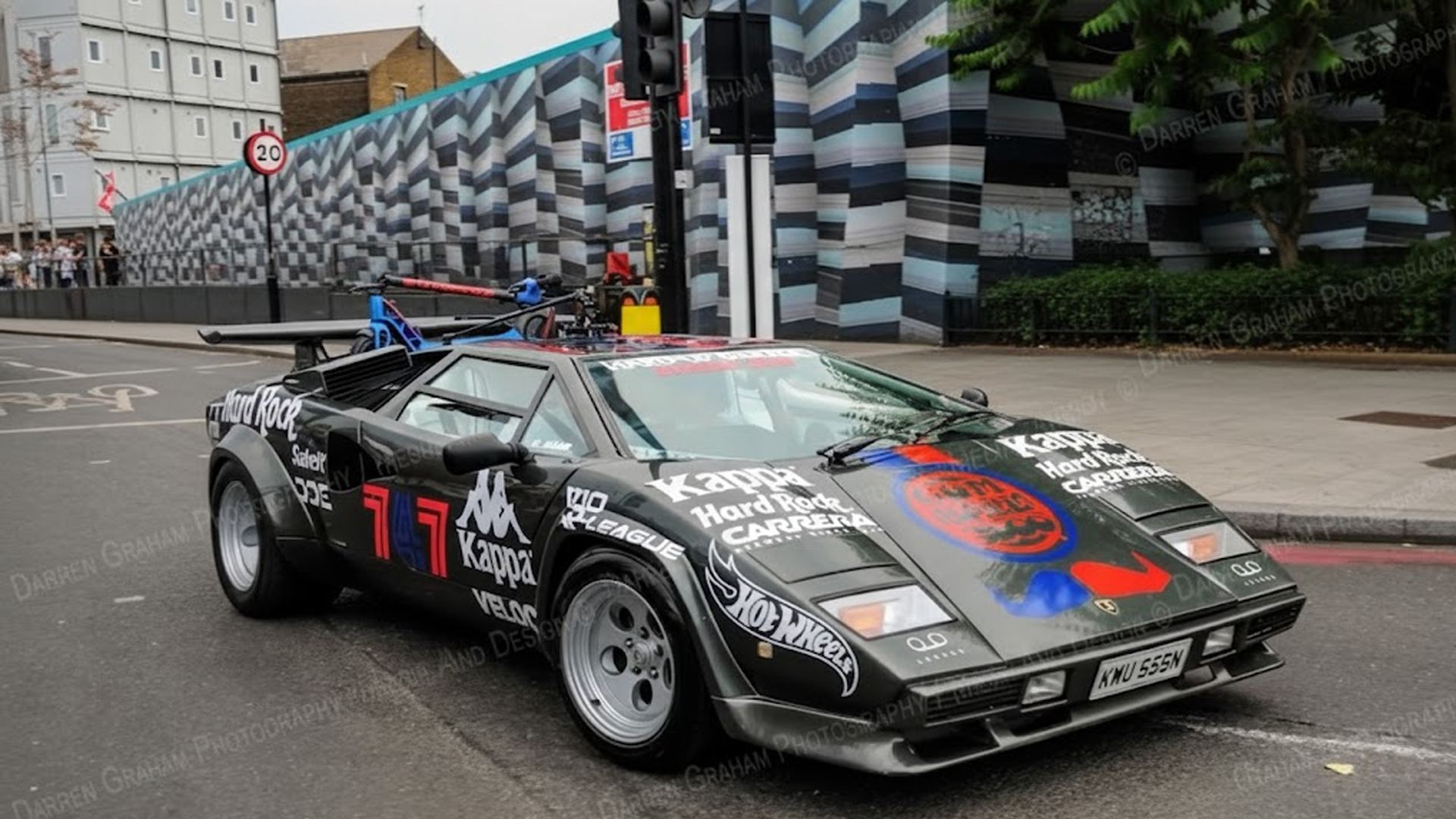 Gumball Replica Lambo Designed for Hot Wheels