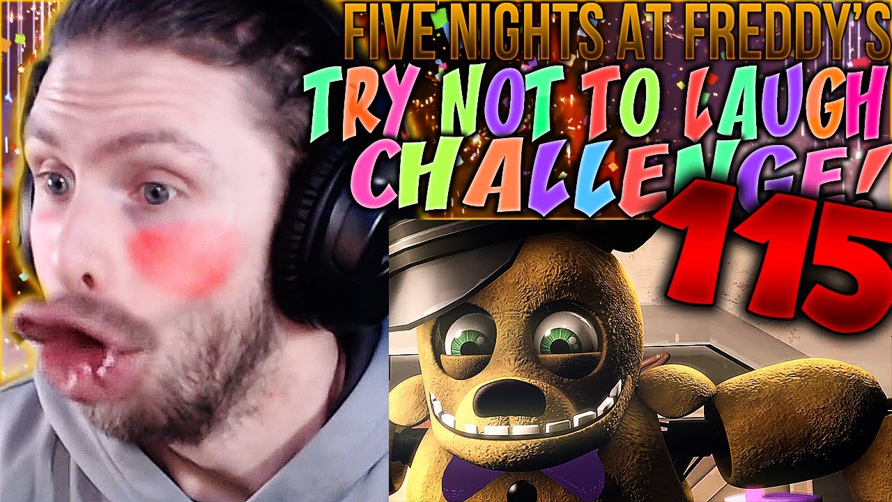 Reacting to FNAF SFM Try Not to Laugh Challenge #115