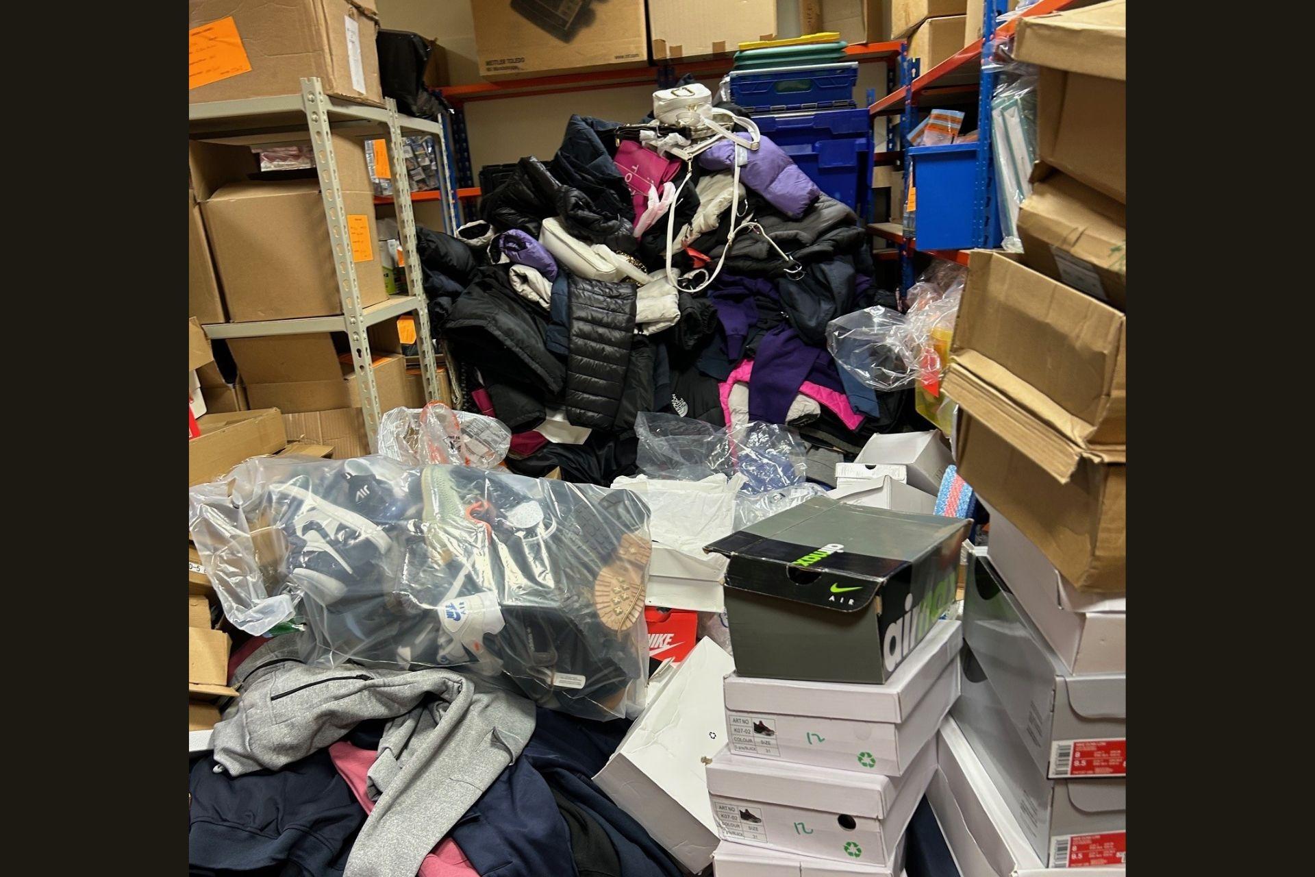 Police seize ‘large quantity’ of counterfeit goods as investigation ...