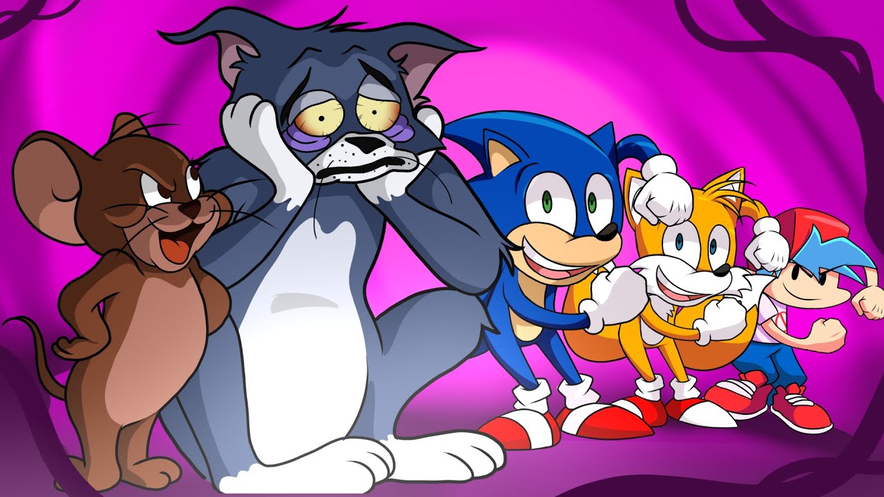 FNF vs Jerry but Everyone Sings It Meme Mania Animation