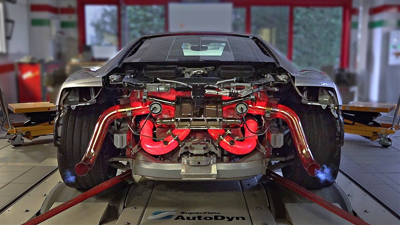Audi R8 Performance with Capristo Exhaust on the Dyno
