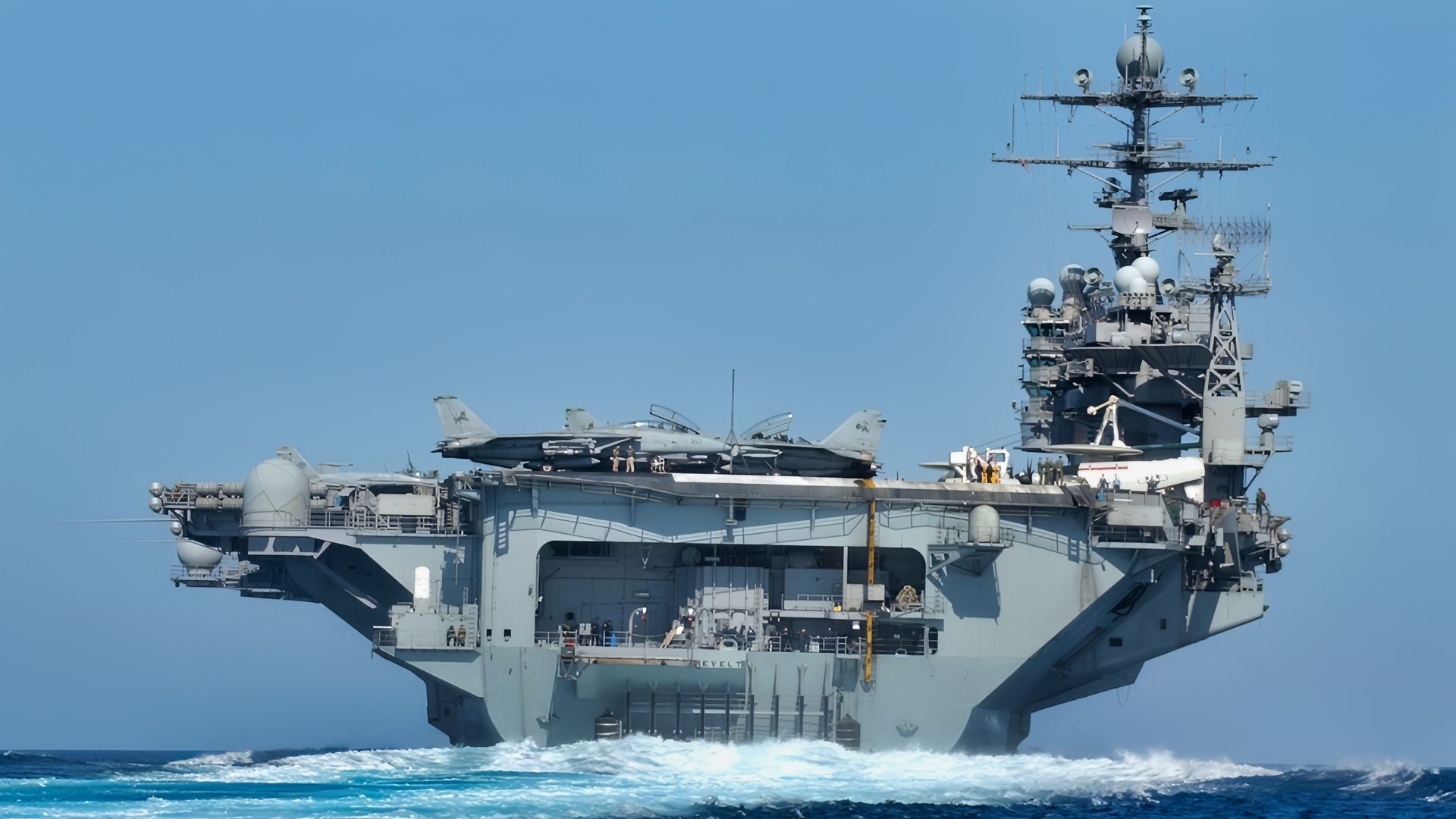 ‘Torpedo Hit’: A $4,500,000,000 Billion U.S. Navy Aircraft Carrier Was ...