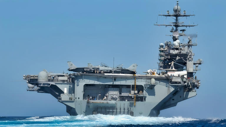 ‘Torpedo Hit’: A $4,500,000,000 Billion U.S. Navy Aircraft Carrier Was ...