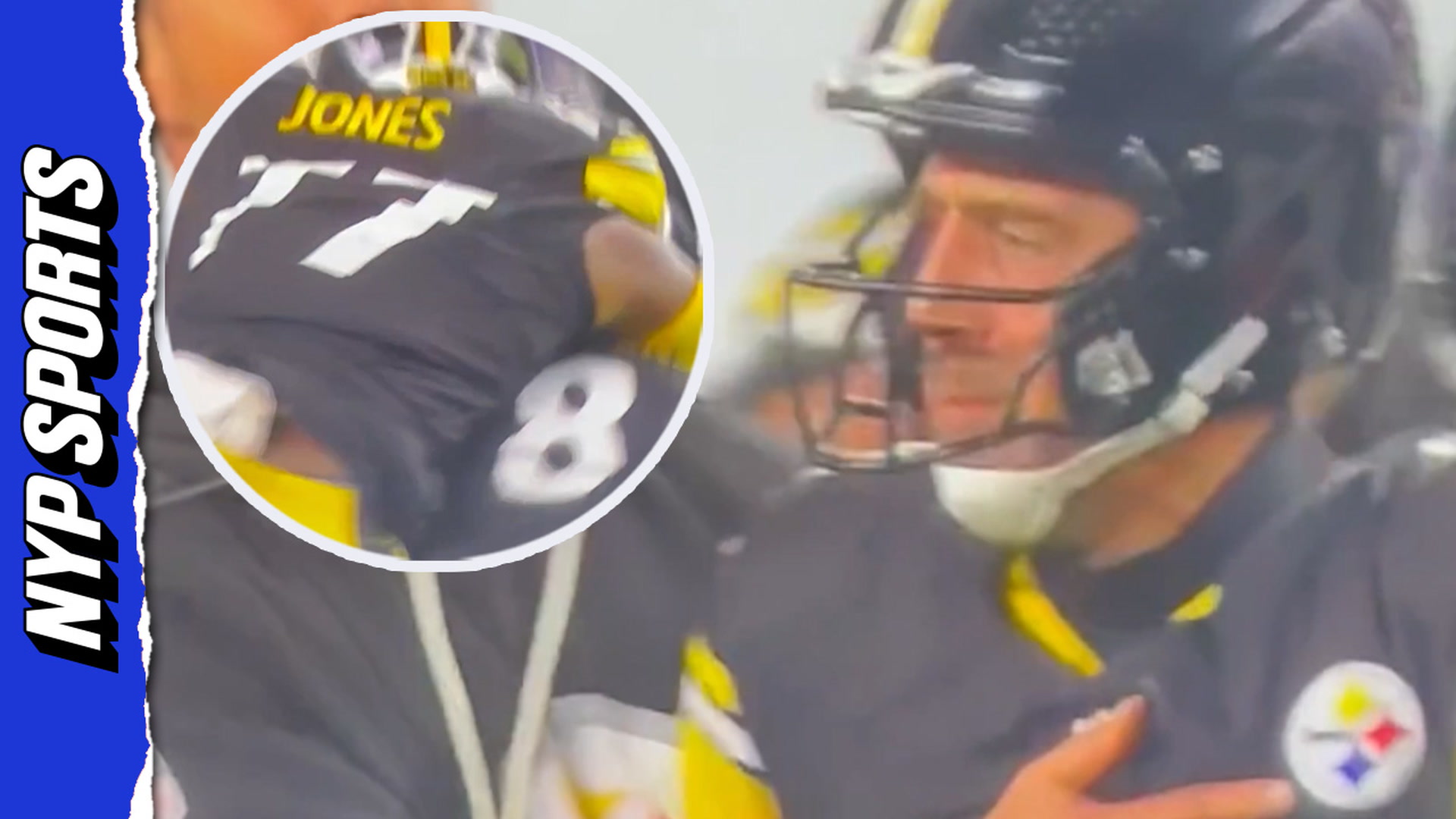 Aaron Rodgers SNAPS at Steelers teammate after touchdown celebration ...