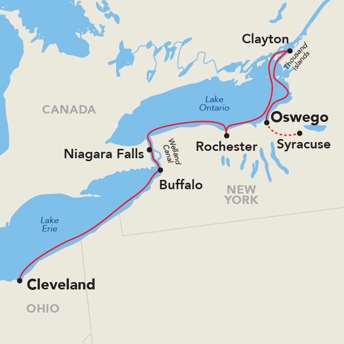 Rochester among stops on American Cruise Line itinerary