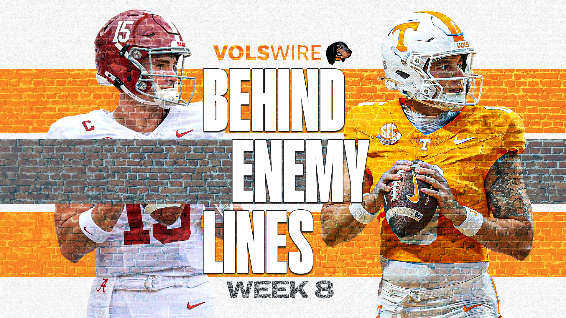 Behind enemy lines previewing Alabama football versus Tennessee