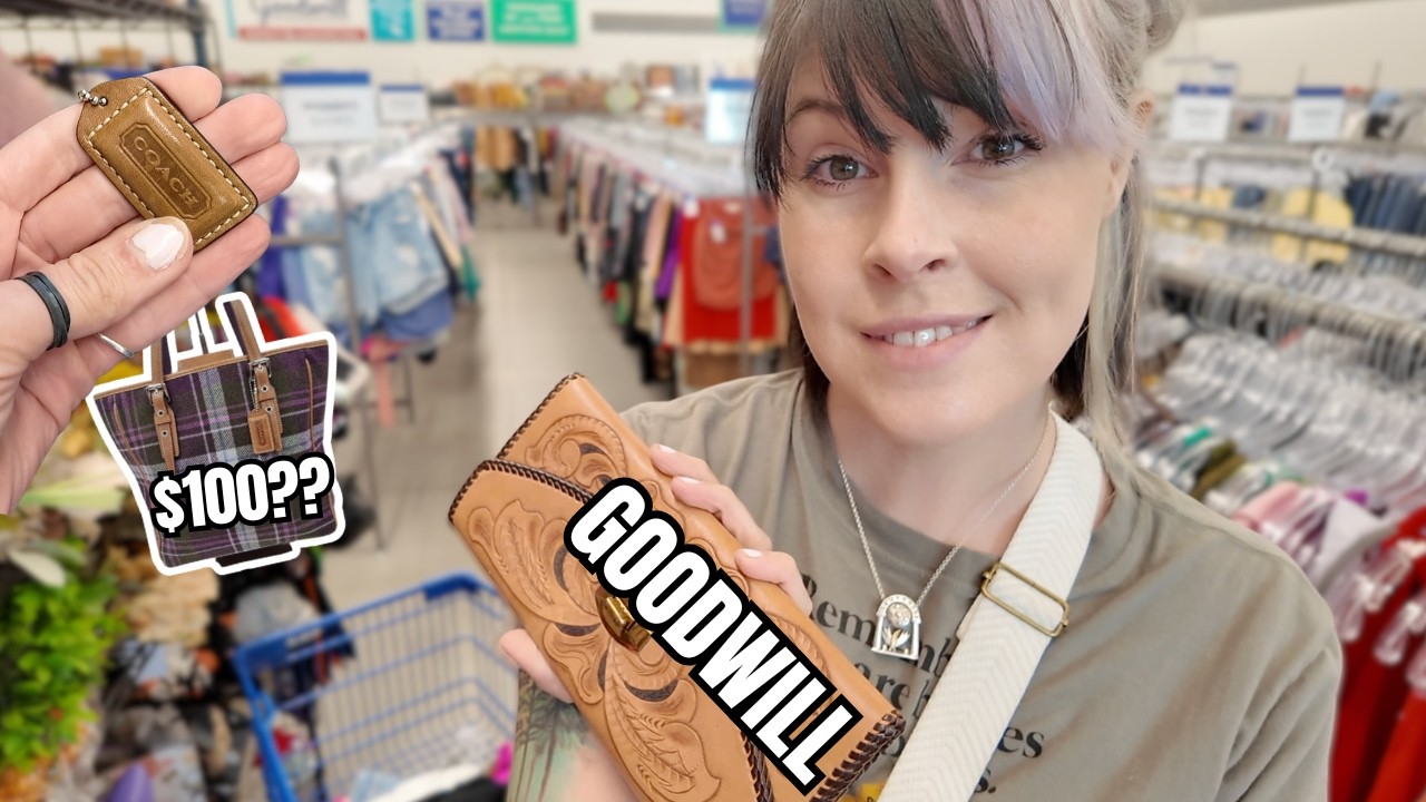 Found $100 Coach bag at Goodwill, hoping it's real