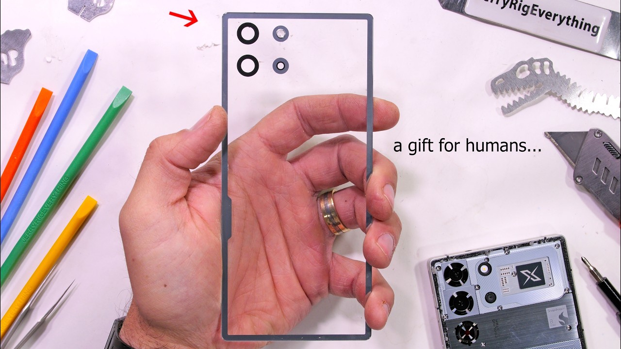 The smartphone from 2040 has a 'liquid metal' cooling system inside