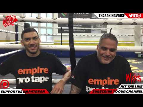 🛑Hamzah Sheeraz & new trainer Ricky Funez talk about training in America🥊