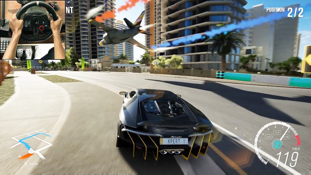 Lamborghini Centenario vs Jet — Forza Horizon 3 | Logitech G29 Gameplay