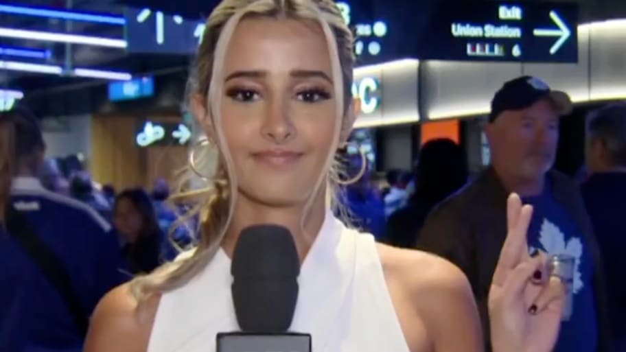 NHL Reporter Face-Plants In Front of New York Rangers, Keeps Playing ...