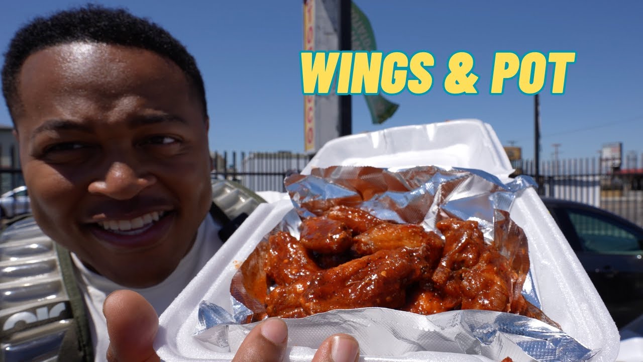 Trying the best wings in LA