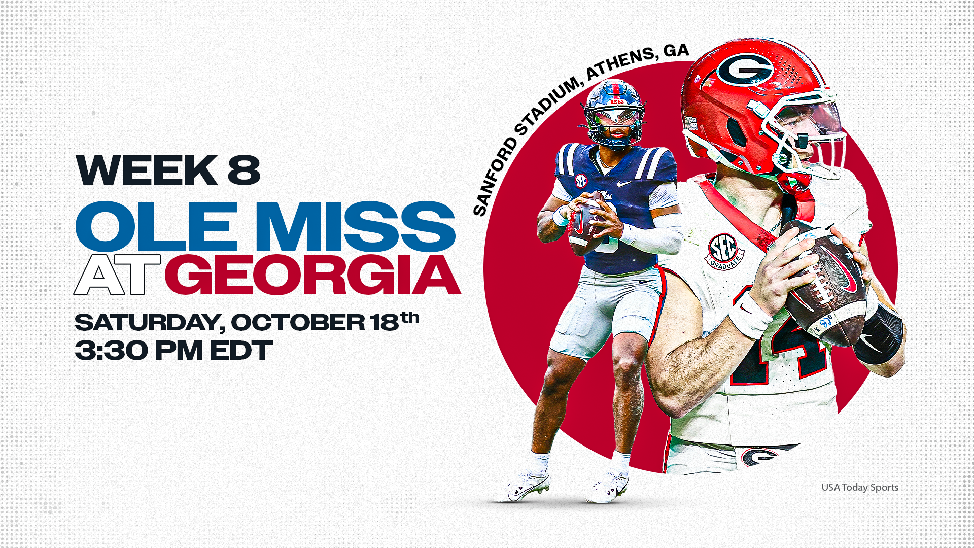 At least 5 Georgia football players out vs Ole Miss