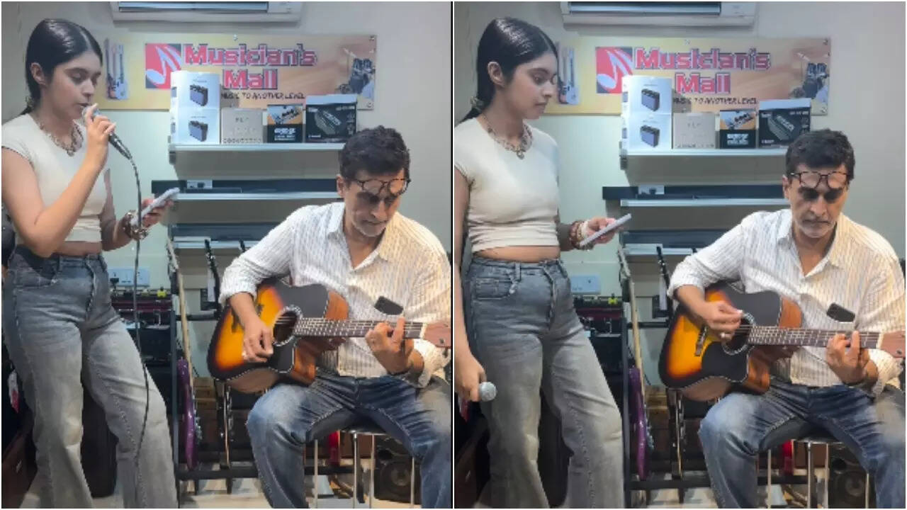 Mohnish Bahl and daughter Krishaa win hearts with musical performance ...