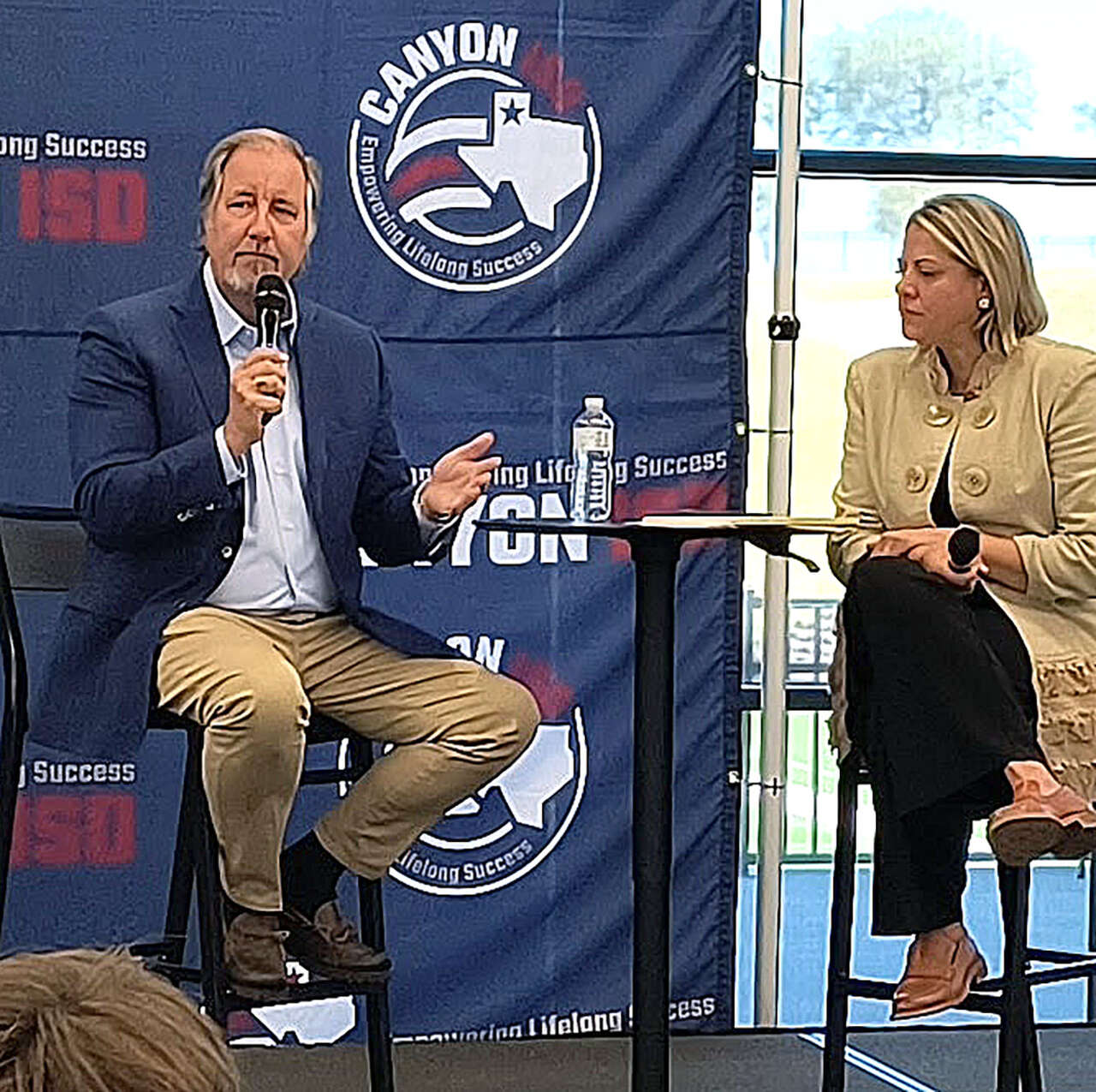 Sisemore shares with Canyon business leaders about new Fermi AI campus