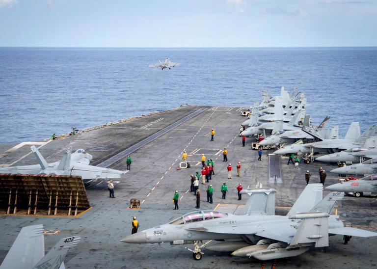 US ramps up aircraft carrier presence near China
