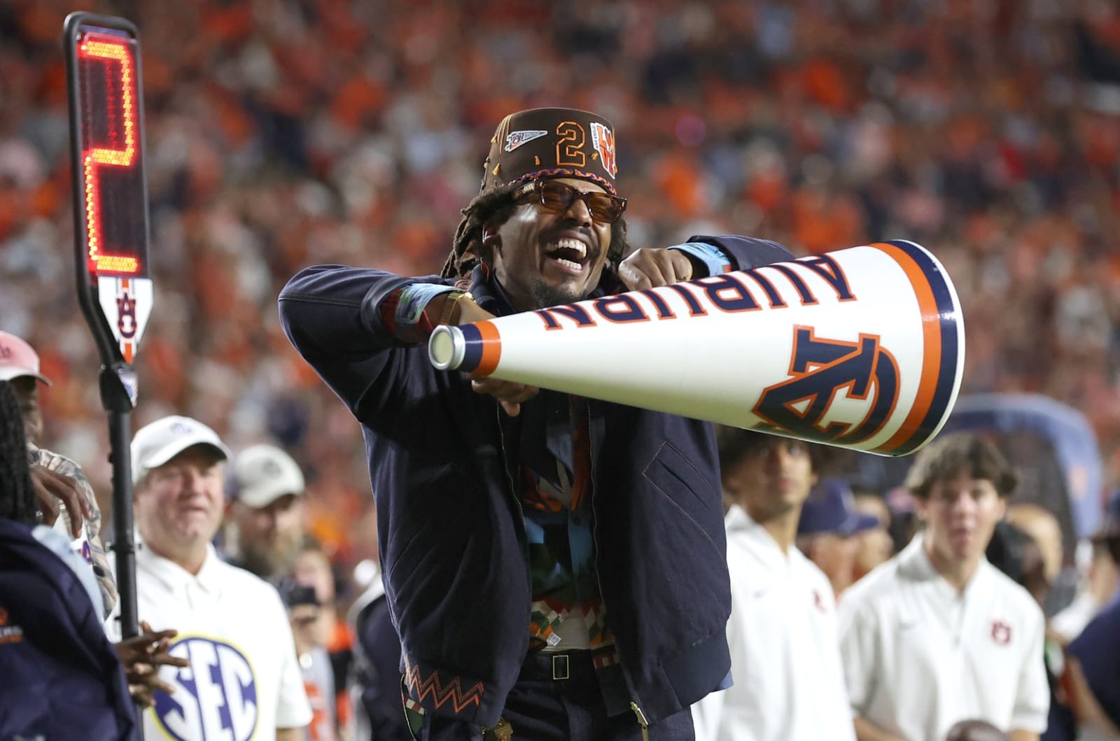 Cam Newton puts controversial SEC officials from Auburn vs. Georgia on ...