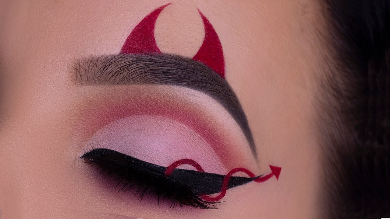 Halloween inspired eye makeup tutorial | An Knook