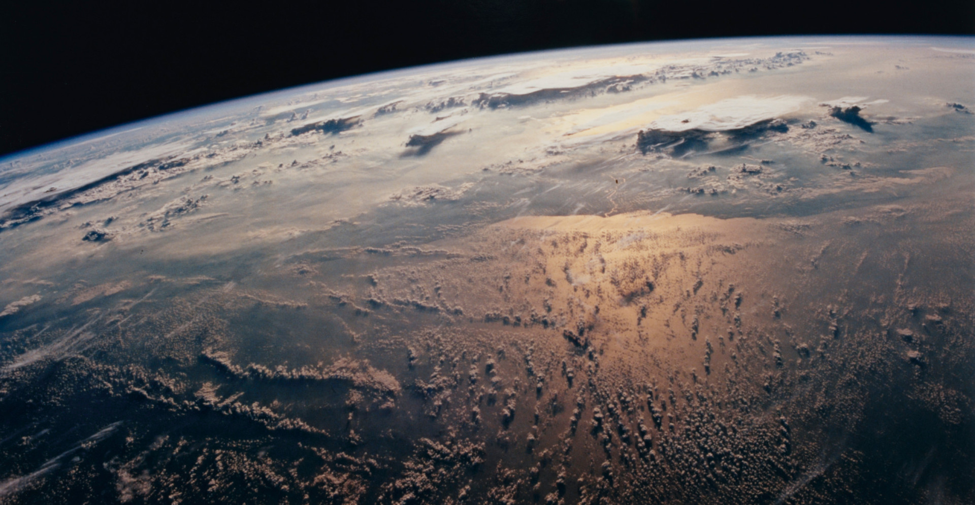 Earth seen from space and other celestial snapshots